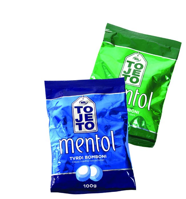 Mentol bomboni zeleni, plavi ToJeTo 100 g - NTL - Akcija - Njuškalo ...