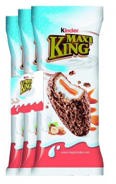 Mlijecni desert Kinder Maxi King 3x35 g - Akcija - Njuškalo katalozi