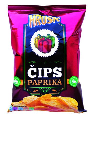 Čips paprika Hrusk 90 g - Boso - Akcija - Njuškalo katalozi