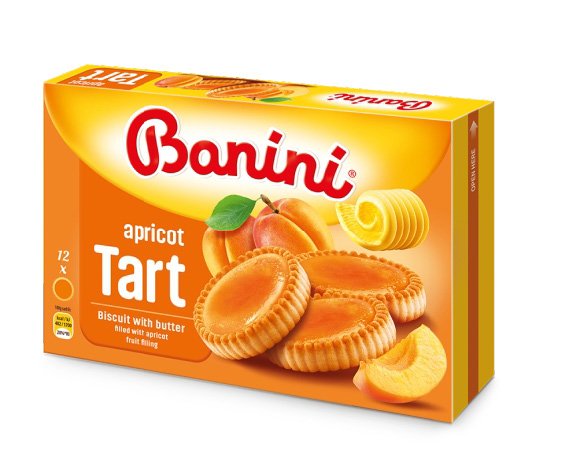 Keks Banini Tart marelica 210 g - Boso - Akcija - Njuškalo katalozi