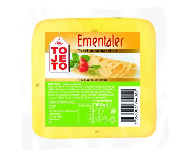 Sir Ementaler 300 g - Boso - Akcija - Njuškalo katalozi
