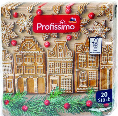 Profissimo ubrusi 25x25cm, 20 kom - Akcija - Njuškalo katalozi