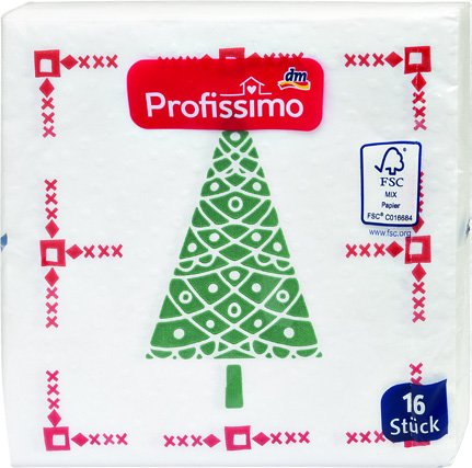 Profissimo ubrusi 33 x 33 cm, 16 kom - Akcija - Njuškalo katalozi