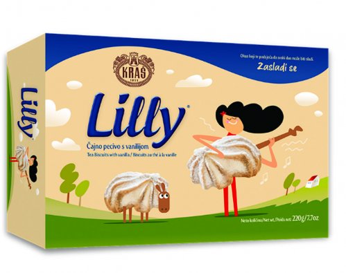 Keks Sara, Lilly Kraš 220 g - NTL - Akcija - Njuškalo katalozi