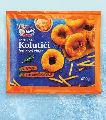 LEDO Panirani kolutići lignje 400 g - Kaufland - Akcija - Njuškalo katalozi