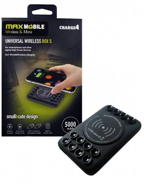 Powerbank Maxmobile BOX S WIRELESS 5000 mAh USB - Akcija - Njuškalo ...