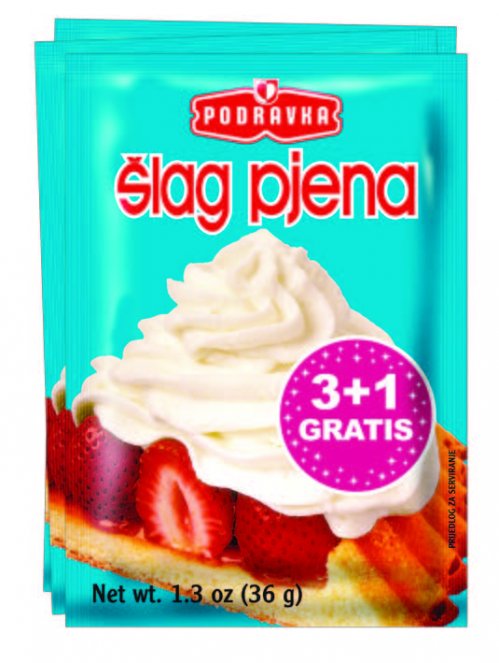 Šlag pjena Podravka 3x36 + GRATIS 36 g - Tommy - Akcija - Njuškalo katalozi