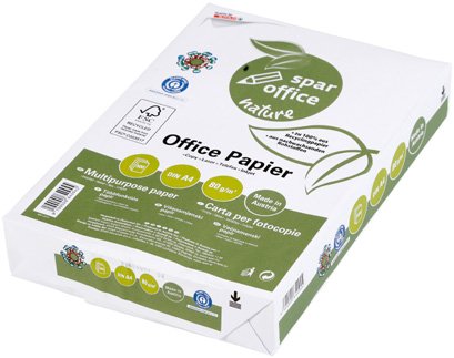 Fotokopirni papir SPAR OFFICE Nature, 1 kom - Akcija - Njuškalo katalozi