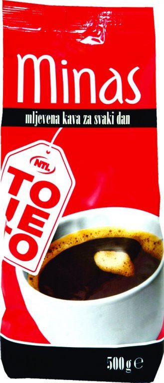 Mljevena kava Minas 500 g - Boso - Akcija - Njuškalo katalozi