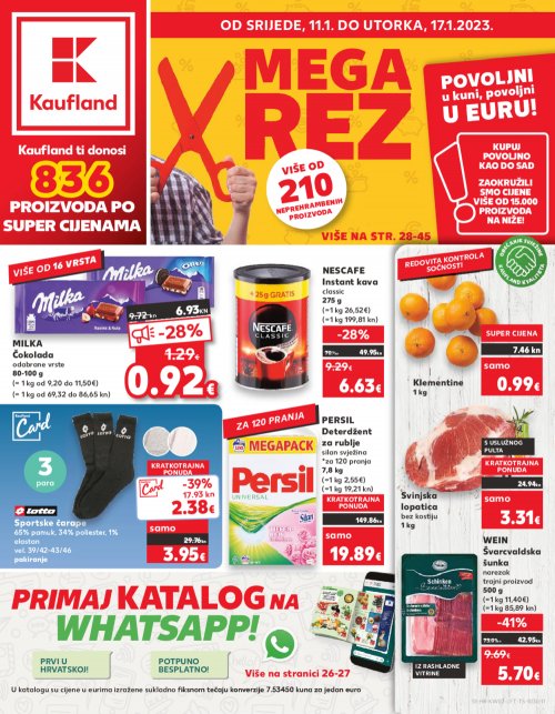 Kaufland katalog Akcija 11.01.-17.01.2023. - Njuškalo katalozi