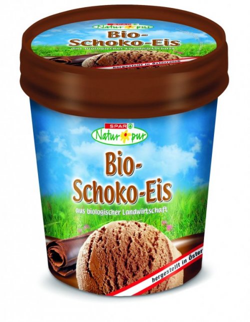 Bio sladoled Spar Natur*pur 480 ml - Akcija - Njuškalo katalozi