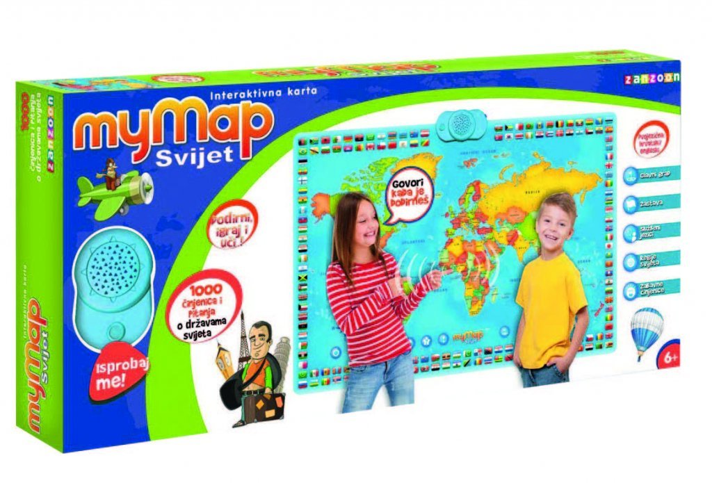 Društvena igra Moja karta svijeta - Tisak - Akcija - Njuškalo katalozi