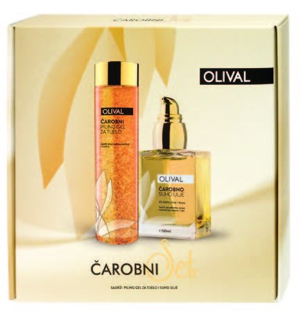 Poklon paket čarobni set za tijelo Olival - Akcija - Njuškalo katalozi
