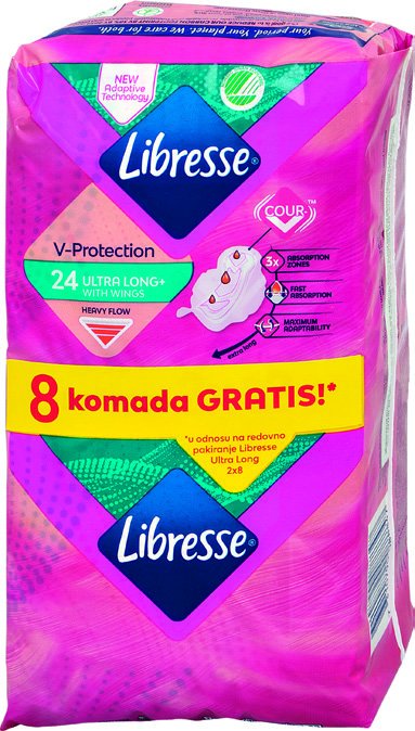 Libresse ultra long higijenski ulošci, 16+8 kom - Akcija - Njuškalo ...