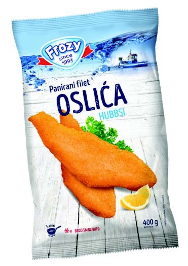 Oslić filet panirani Frozy 400 g - Akcija - Njuškalo katalozi