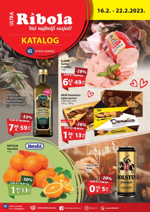 Ribola katalog Akcija 16.02.-22.02.2023. - Njuškalo katalozi