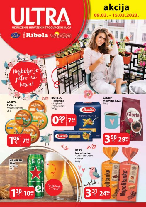 Ribola katalog Ultra gros akcija 09.03.-15.03.2023. - Njuškalo katalozi