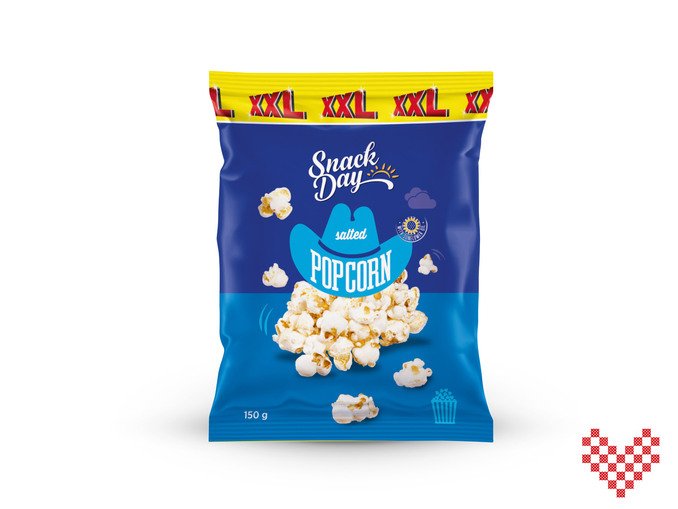 Slane kokice XXL 150 g - Lidl - Akcija - Njuškalo katalozi