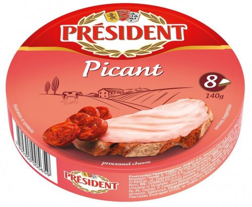 Topljeni sir President, 140 g - Akcija - Njuškalo katalozi