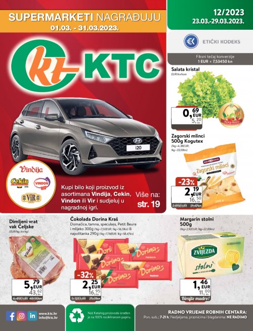 KTC katalog Široka potrošnja 23.03.-29.03.2023. - Njuškalo katalozi
