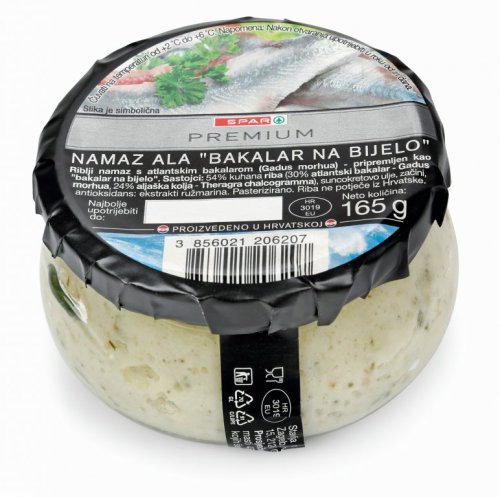 SPAR PREMIUM Namaz ala bakalar 165 g - Akcija - Njuškalo katalozi