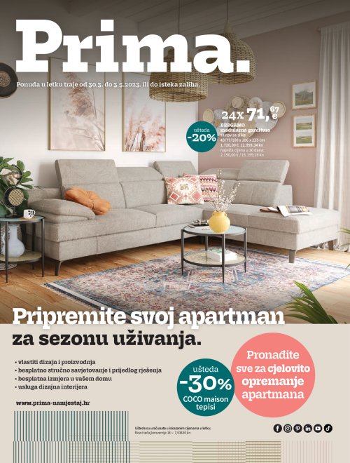 Prima katalog Akcija 30.03.-03.05.2023. - Njuškalo katalozi
