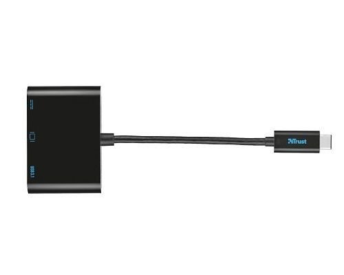 Adapter TRUST USB-C (M) na Multiport (Ž) Hub (21260) - Svijet Medija ...