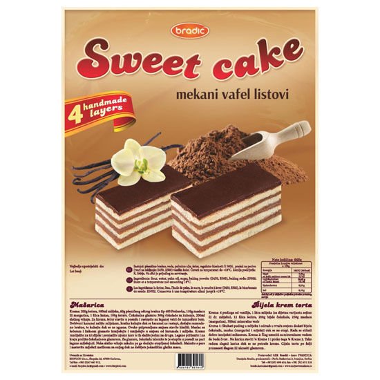 Kore za kolače medene/rozen/sweet cake 450 g - Plodine - Akcija ...