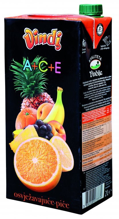 Nektar, Osvježavajuće piće ili Ledeni čaj Vindi razne vrste Vindija 2 l ...