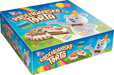 Rođendanska torta Ledo 1 kg - Boso - Akcija - Njuškalo katalozi