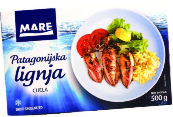 Patagonijska lignja cijela* Mare, 500 g - Boso - Akcija - Njuškalo katalozi