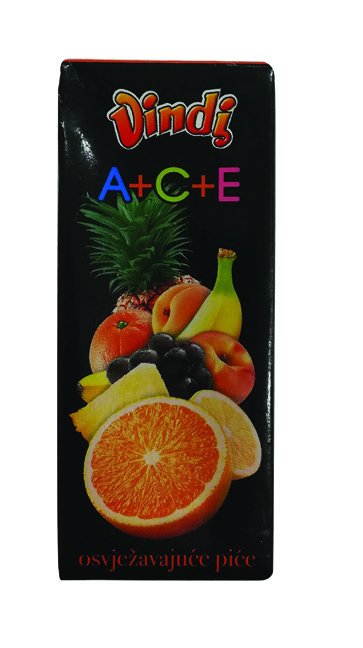 Sok Cocktail, ACE, BCE Vindi 0,25 l - NTL - Akcija - Njuškalo katalozi