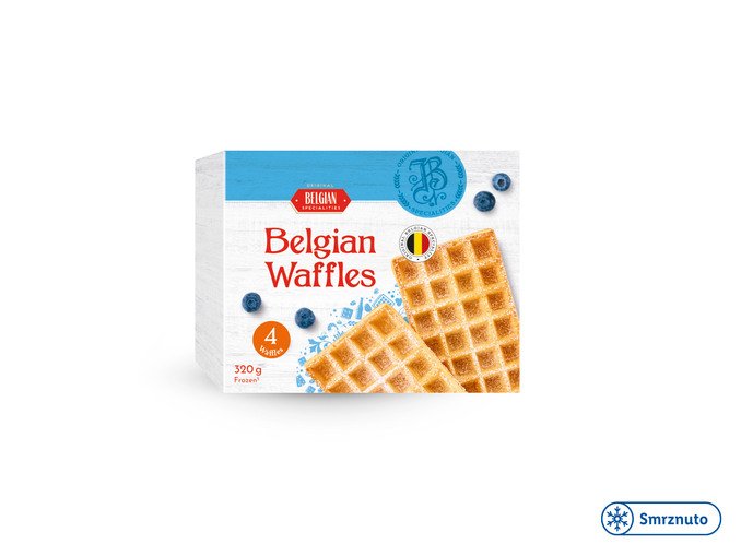 Belgijski vafli 320 g - Lidl - Akcija - Njuškalo katalozi
