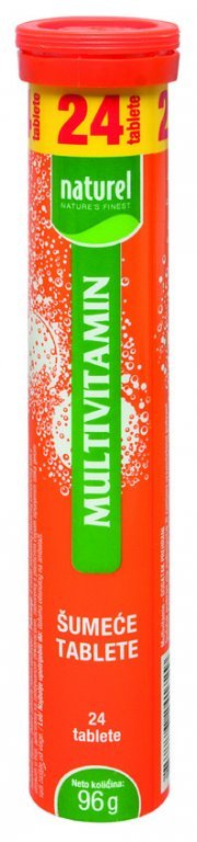 Multivitamin šumeće tablete Naturel 24 kom - Akcija - Njuškalo katalozi