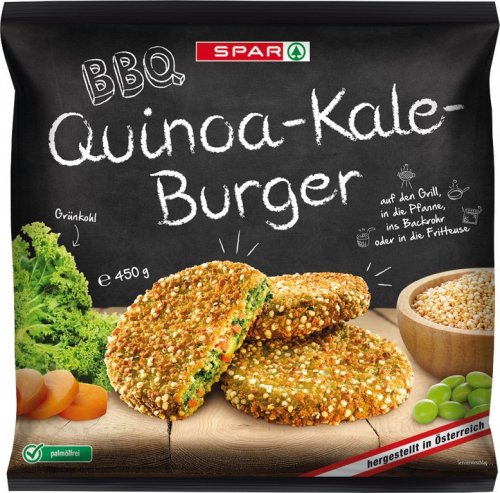 QUINOA BURGER SPAR BBQ 450 g - Akcija - Njuškalo katalozi