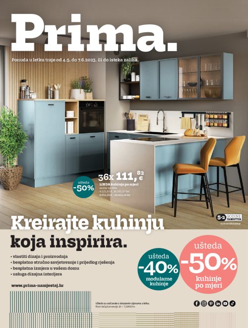 Prima katalog Mjesec Kuhinja Svibanj 04.05.-07.06.2023. - Njuškalo katalozi