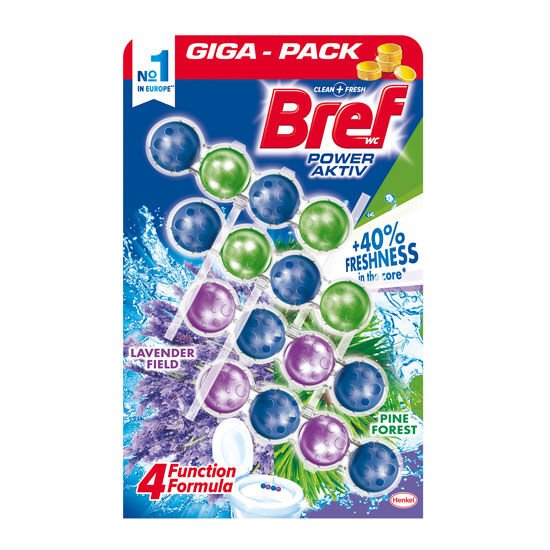 Wc osvježivač, razne vrste Bref 4x50 g - Plodine - Akcija - Njuškalo ...
