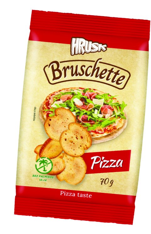 Bruschette povrće mix, pizza Hrusk 70 g - NTL - Akcija - Njuškalo katalozi