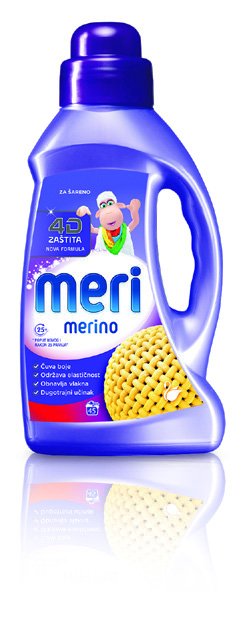 MERI MERINO Tekući deterdžent za pranje rublja, 2,7 l - Bipa - Akcija ...