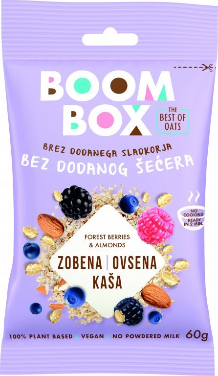 -25% na zobene kaše i granole Boom Box - Akcija - Njuškalo katalozi