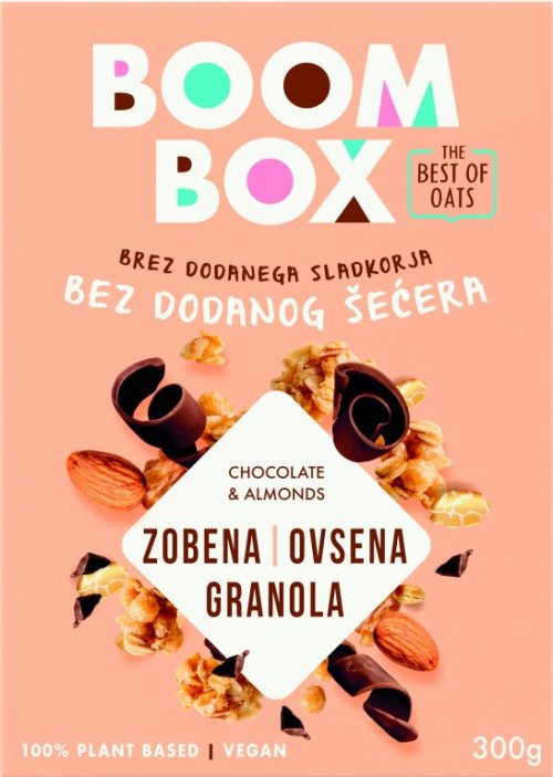 -25% na zobene kaše i granole Boom Box - Akcija - Njuškalo katalozi
