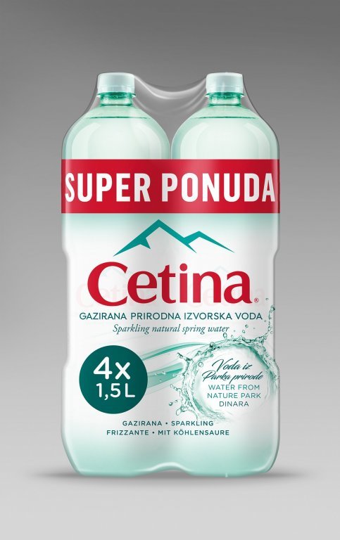 Voda Cetina 4x1,5 l - Akcija - Njuškalo katalozi
