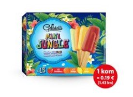 Sladoled Mini Jungle Gelatelli 15x15 ml - Lidl - Akcija - Njuškalo katalozi