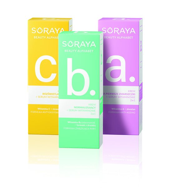 Serum i krema za lice SORAYA BEAUTY ALPHABET 2U1 30 ml - Bipa - Akcija ...