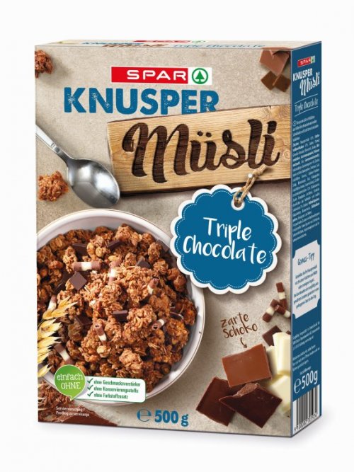 Musli SPAR 500 g - Akcija - Njuškalo katalozi