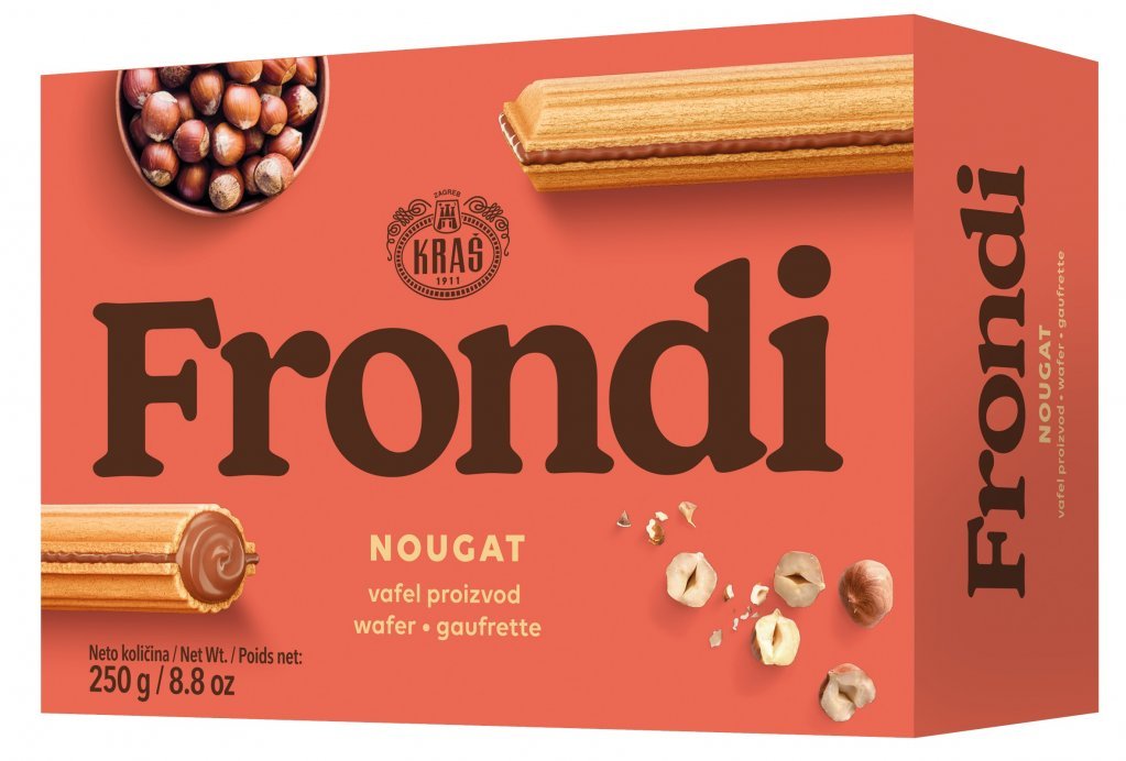Vafel Frondi razne vrste 225-250 g - Akcija - Njuškalo katalozi