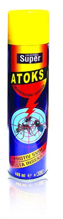 Sprej protiv muha i komaraca Atoks 400 ml - NTL - Akcija - Njuškalo ...