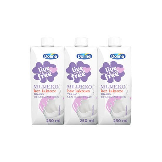 Trajno mlijeko 1,0% m.m. Doline 3x250 ml - Plodine - Akcija - Njuškalo ...