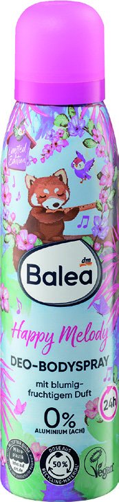 Happy Melody deo sprej Balea 150 ml - Akcija - Njuškalo katalozi
