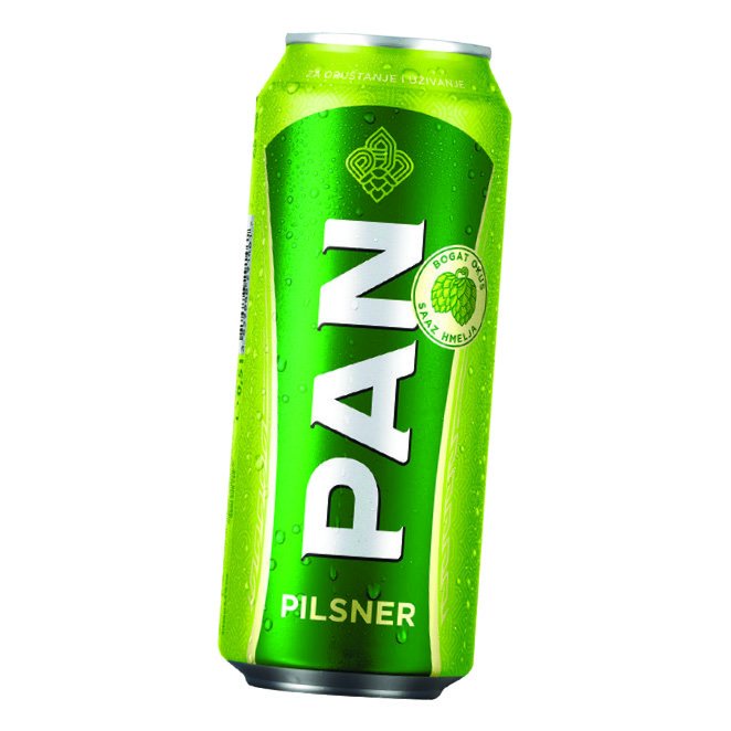 Pivo Lager 4,8% alk., Pilsner 5% alk. Pan 0,5 l - Boso - Akcija ...